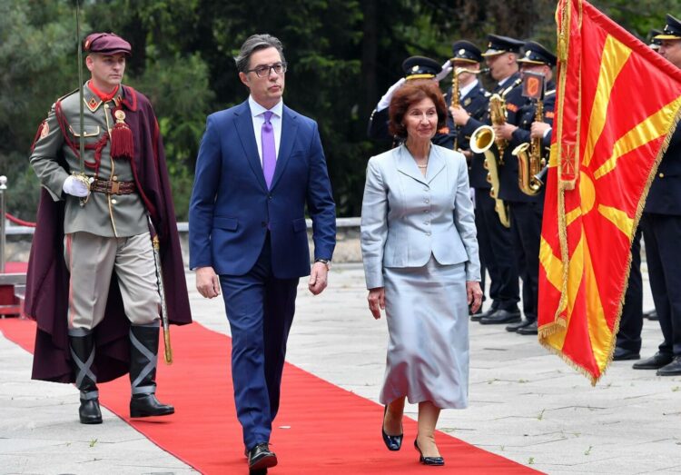 Gordana Siljanovska-Davkova, sworn in as North Macedonia's new ...